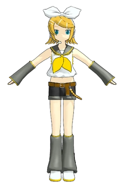 Rin Kagamine (Animasa) | MikuMikuDance Wiki | Fandom