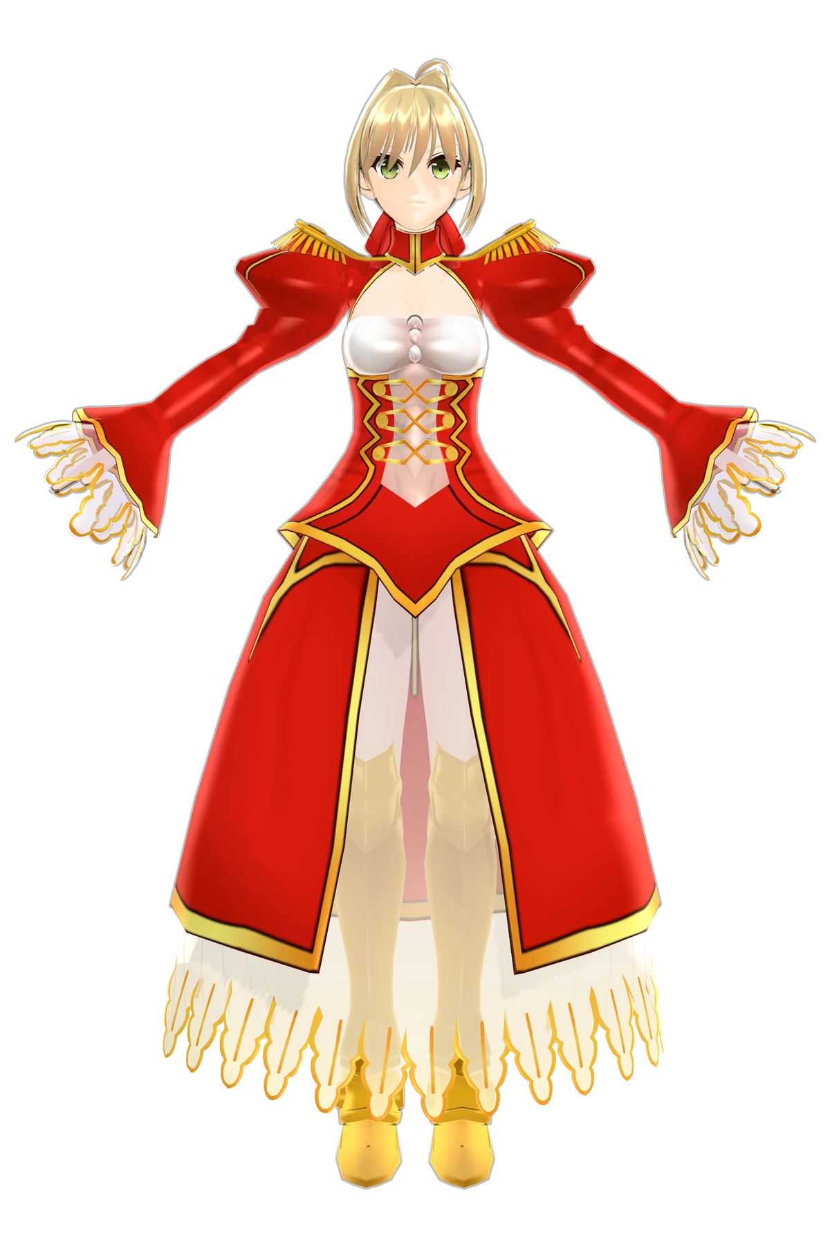 Nero Claudius - Red Saber (Akane) | MikuMikuDance Wiki | Fandom