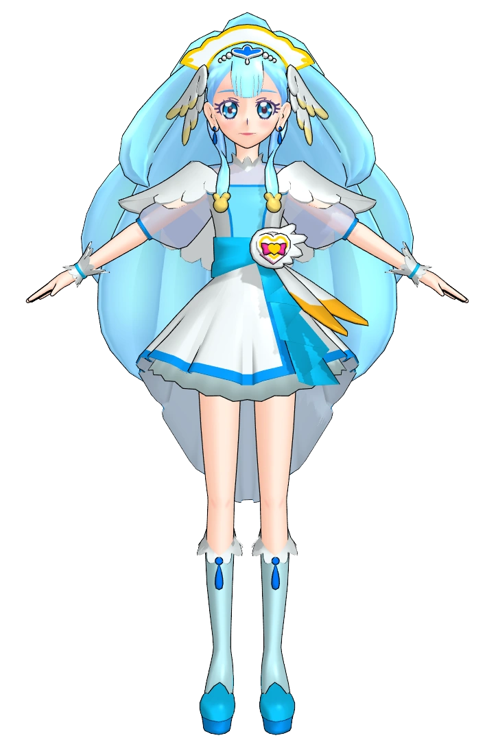 Cure Ange (ykihp) | MikuMikuDance Wiki | Fandom