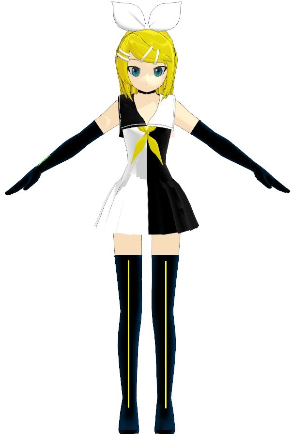 Rin Kagamine Animasa Meltdown (SketchyMod) | MikuMikuDance Wiki | Fandom