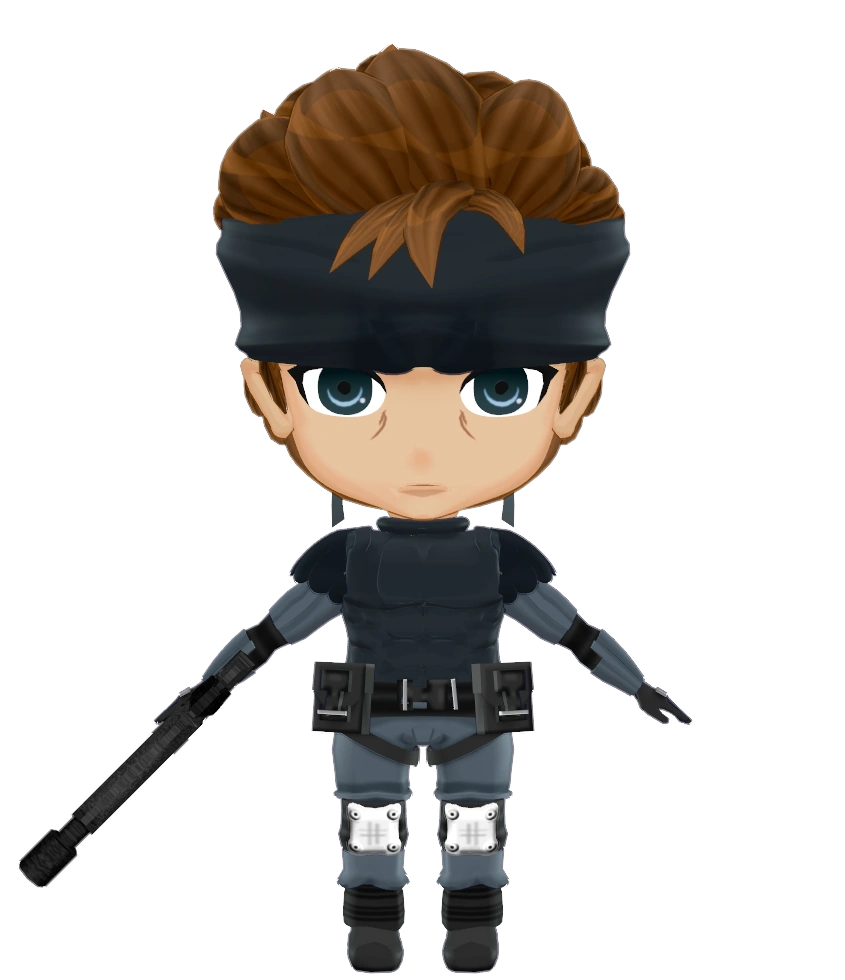 Solid Snake Nendoroid (Pikadude) | MikuMikuDance Wiki | Fandom