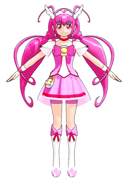 Cure Happy (Lucky3seven) | MikuMikuDance Wiki | Fandom