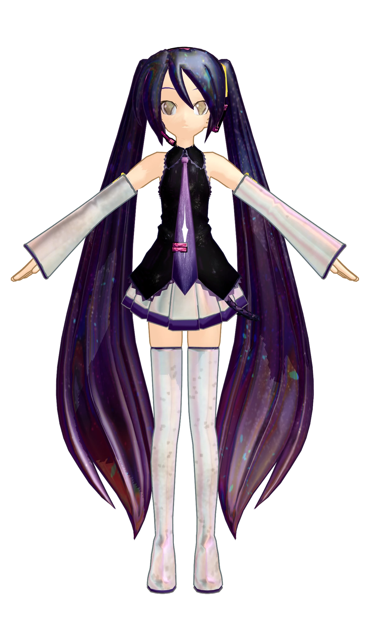 Galactic Miku (MMD-kyu) | MikuMikuDance Wiki | Fandom