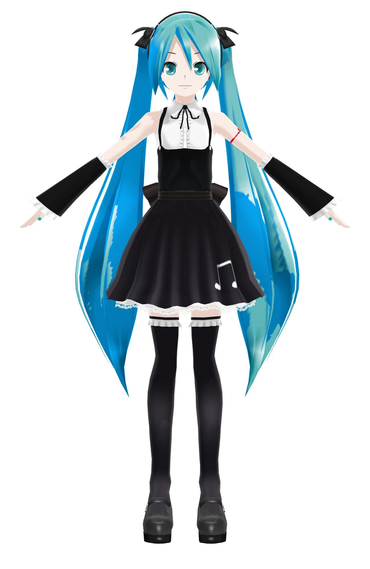 Miku Hatsune Gothic (GoSick) | MikuMikuDance Wiki | Fandom