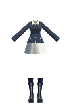 Continuation High School Uniform - Girls und Panzer (Warusa P ...
