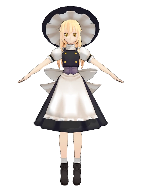 Marisa Kirisame (Nigamon) | MikuMikuDance Wiki | Fandom