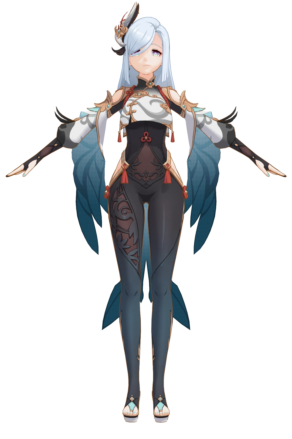 Shenhe (HoYoverse) | MikuMikuDance Wiki | Fandom