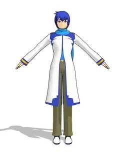 KAITO (Kio) | MikuMikuDance Wiki | Fandom