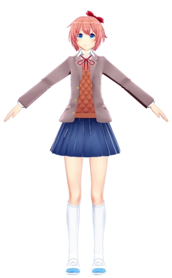 Sayori.chr (Moyonote) | MikuMikuDance Wiki | Fandom