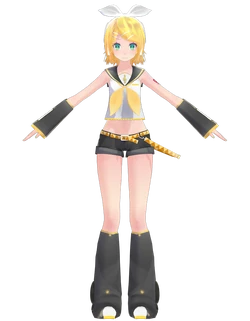 Rin Kagamine Tda Edit (Jiyurun) | MikuMikuDance Wiki | Fandom