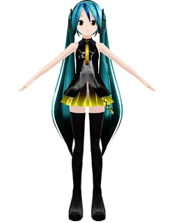Miku Hatsune Melody Line Premium (Imalune) | MikuMikuDance Wiki | Fandom