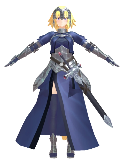 Jeanne d'Arc - Ruler (Montecore) | MikuMikuDance Wiki | Fandom