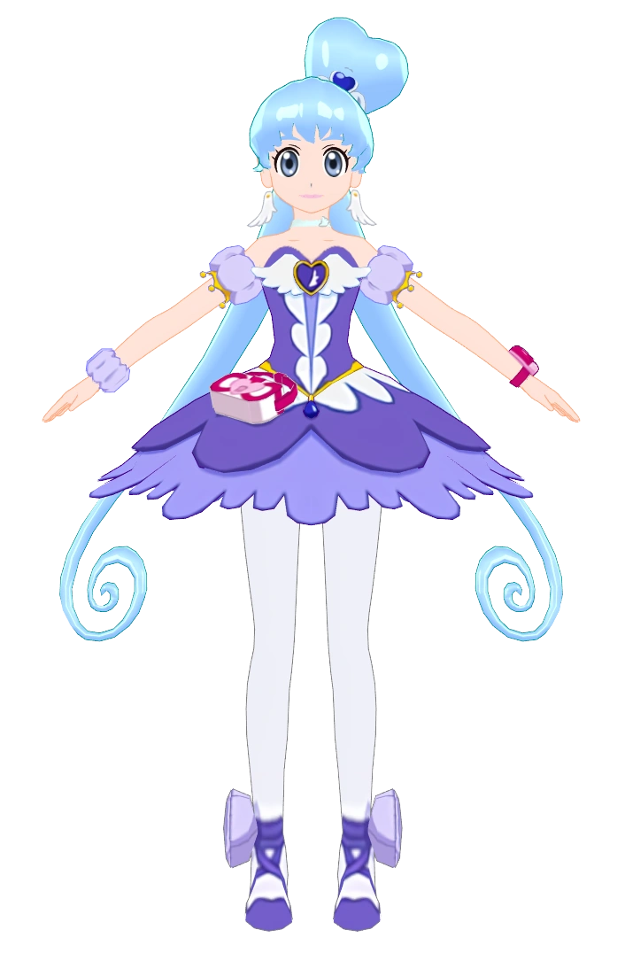 Cure Princess - Sherbet Ballet (JellyHearts) | MikuMikuDance Wiki | Fandom