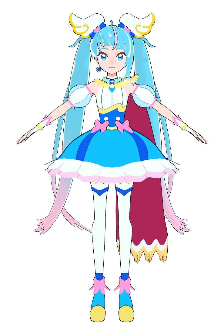 Cure Sky (Vtrevisan) | MikuMikuDance Wiki | Fandom