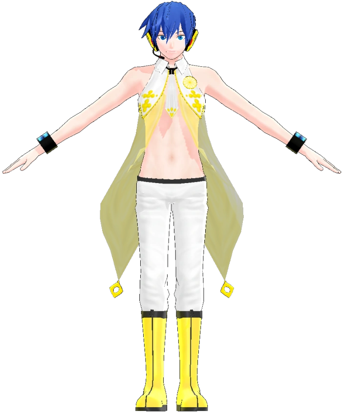 KAITO Yellow (YM) | MikuMikuDance Wiki | Fandom