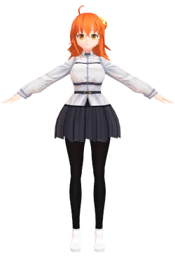 Ritsuka Fujimaru - Female (Tonari shirou) | MikuMikuDance Wiki | Fandom