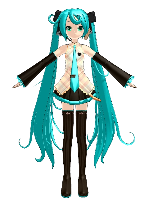 Miku Hatsune Cookie (Kuki) | MikuMikuDance Wiki | Fandom