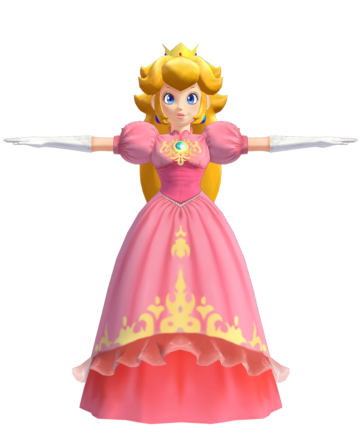 Princess Peach - HD Melee Ver. (GomoMMD) | MikuMikuDance Wiki | Fandom