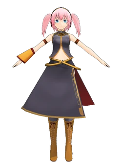 Luka Megurine Chibi (Eto) | MikuMikuDance Wiki | Fandom