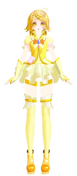 TDA Rin Cure Lemonade (Rinlove67) | MikuMikuDance Wiki | Fandom