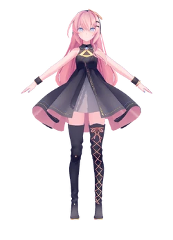 Luka Megurine (Sourxuan) | MikuMikuDance Wiki | Fandom