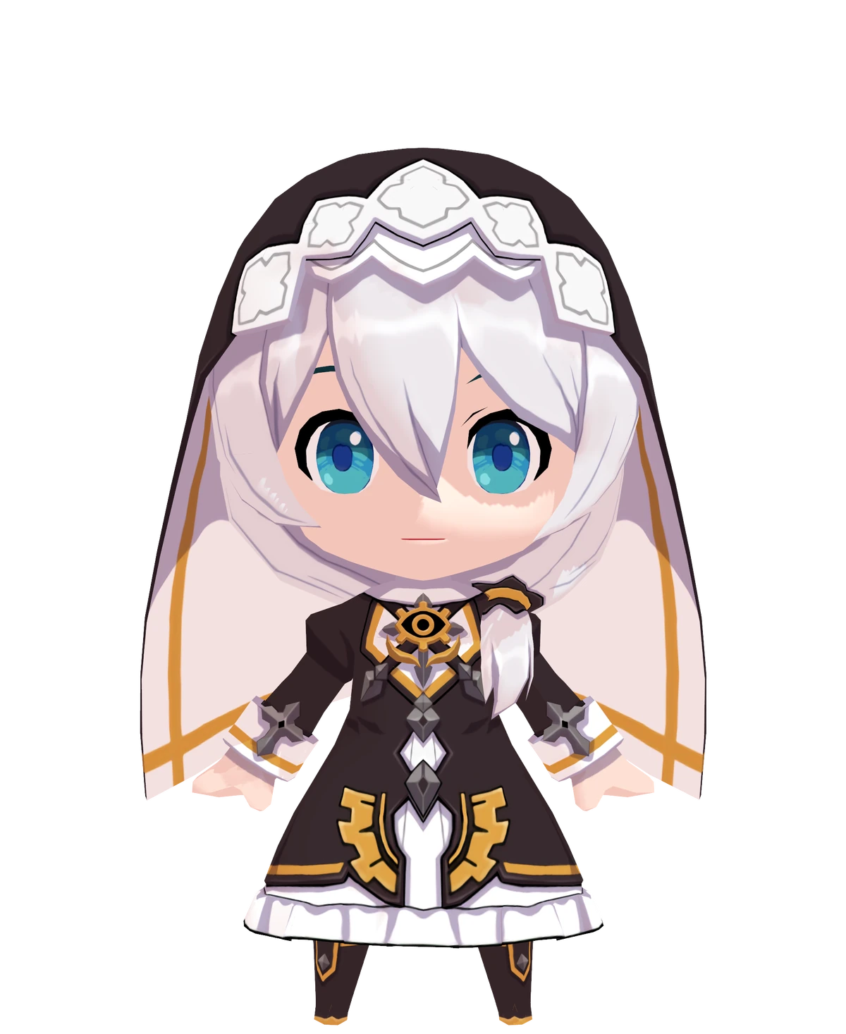 Theresa Apocalypse - Valkyrie Pledge Chibi (HoYoverse) | MikuMikuDance ...