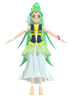 Wonderful Net Precure- Green Cure (vtrevisan) | MikuMikuDance Wiki | Fandom