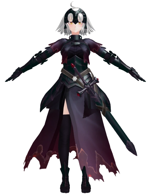 Jeanne d'Arc - Avenger Alter (Montecore) | MikuMikuDance Wiki | Fandom