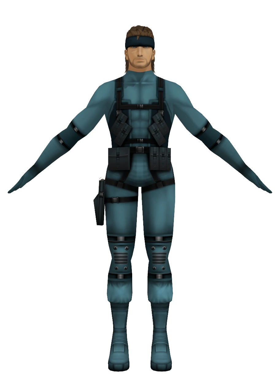 Solid Snake (Negiyaki) | MikuMikuDance Wiki | Fandom