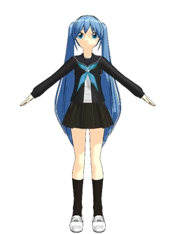 Miku Hatsune Project Diva Rolling Girl (SketchyMod) | MikuMikuDance ...