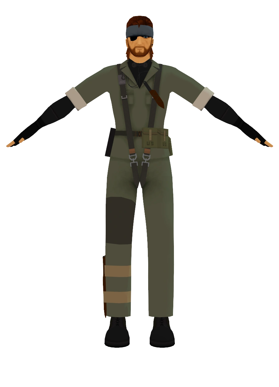 Naked Snake (Negiyaki) | MikuMikuDance Wiki | Fandom