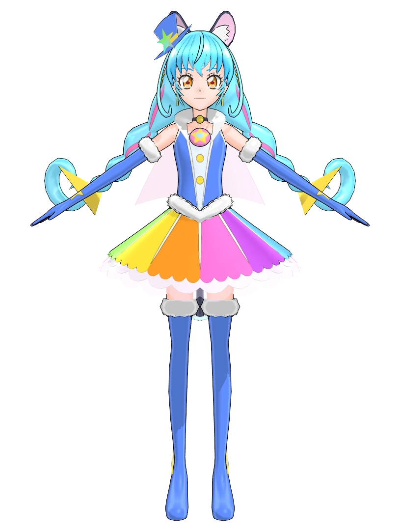 Cure Cosmo (ykihp) | MikuMikuDance Wiki | Fandom