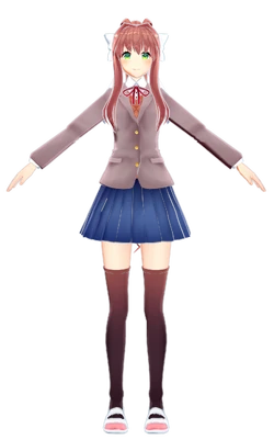 Monika.chr (Moyonote) | MikuMikuDance Wiki | Fandom