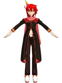 Akaito Cookie (Kuki) | MikuMikuDance Wiki | Fandom