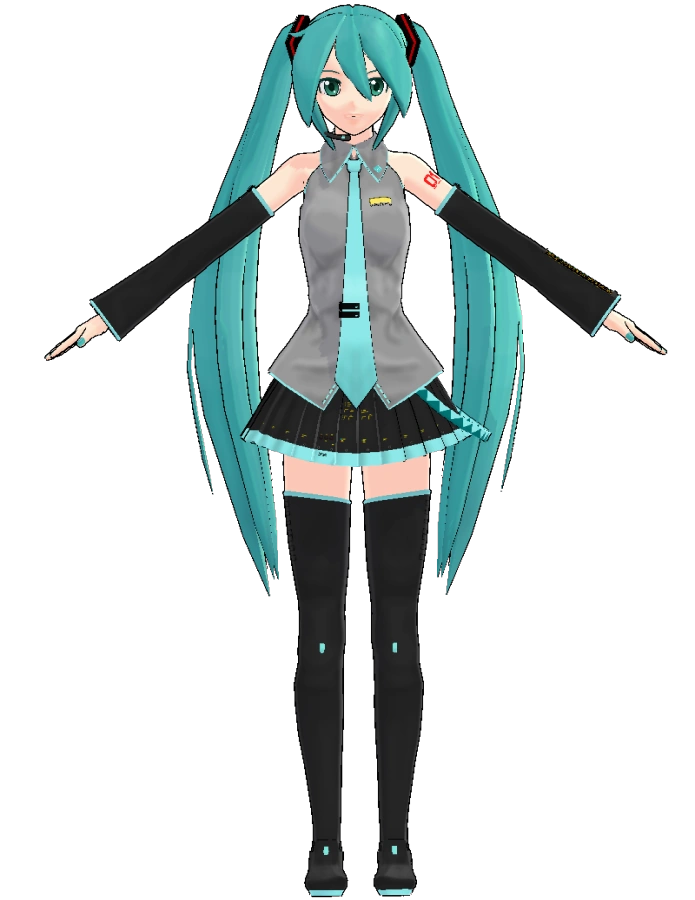 Miku Hatsune (Dede) | MikuMikuDance Wiki | Fandom