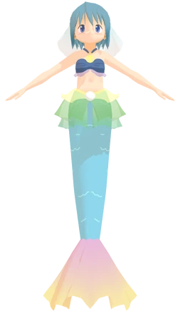 Mermaid Sayaka (Vtrevisan) | MikuMikuDance Wiki | Fandom