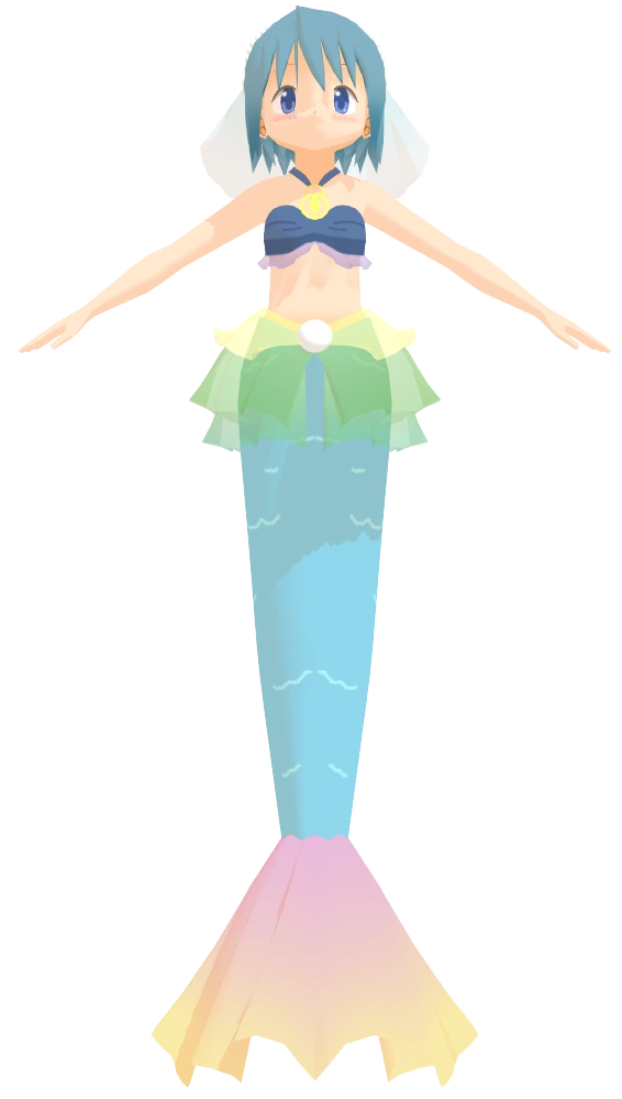 Mermaid Sayaka (Vtrevisan) | MikuMikuDance Wiki | Fandom