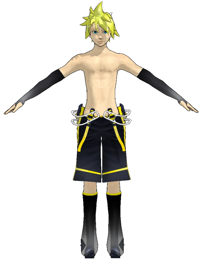 Len Kagamine Append (Kuma) | MikuMikuDance Wiki | Fandom