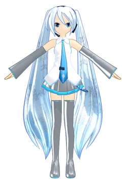 Snow Miku (MMD-kyu) | MikuMikuDance Wiki | Fandom