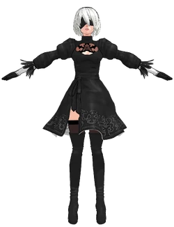 2B (Aniki) | MikuMikuDance Wiki | Fandom