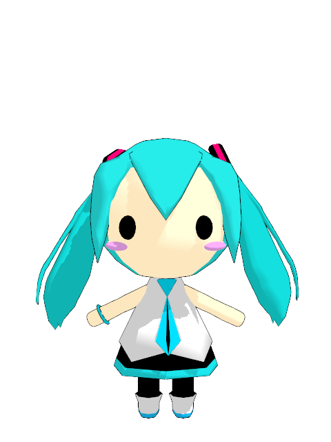 Miku Hatsune Popipo Chibi (Shioku-990) | MikuMikuDance Wiki | Fandom