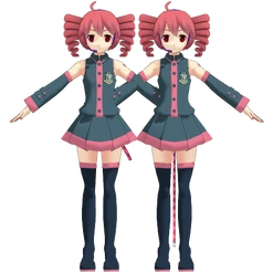 Teto Kasane (Nanami) | MikuMikuDance Wiki | Fandom