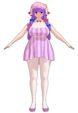 Patchouli Knowledge (Pojio) | MikuMikuDance Wiki | Fandom