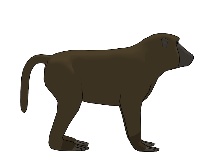 Olive Baboon (Nabebuta) | MikuMikuDance Wiki | Fandom