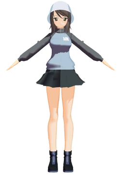 Mika - Girls und Panzer (Warusa P) | MikuMikuDance Wiki | Fandom