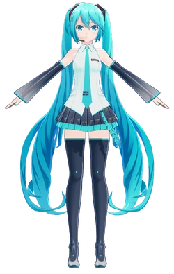 Miku Hatsune V3 (Dot) | MikuMikuDance Wiki | Fandom