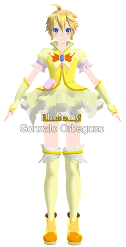 TDA Len Cure Lemonade (ARTonette) | MikuMikuDance Wiki | Fandom