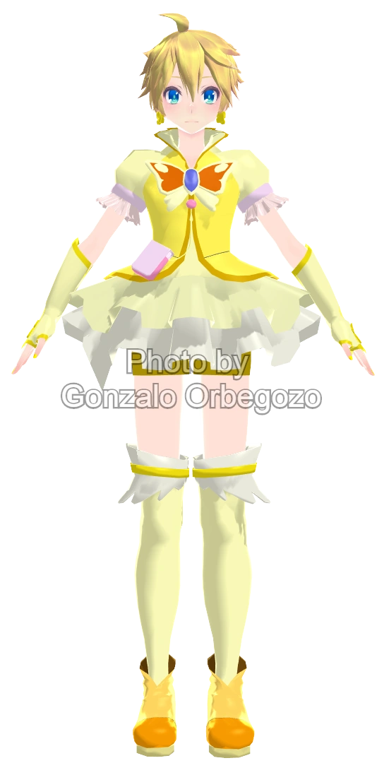 TDA Len Cure Lemonade (ARTonette) | MikuMikuDance Wiki | Fandom
