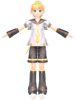 Len Kagamine (Ginjishi) | MikuMikuDance Wiki | Fandom