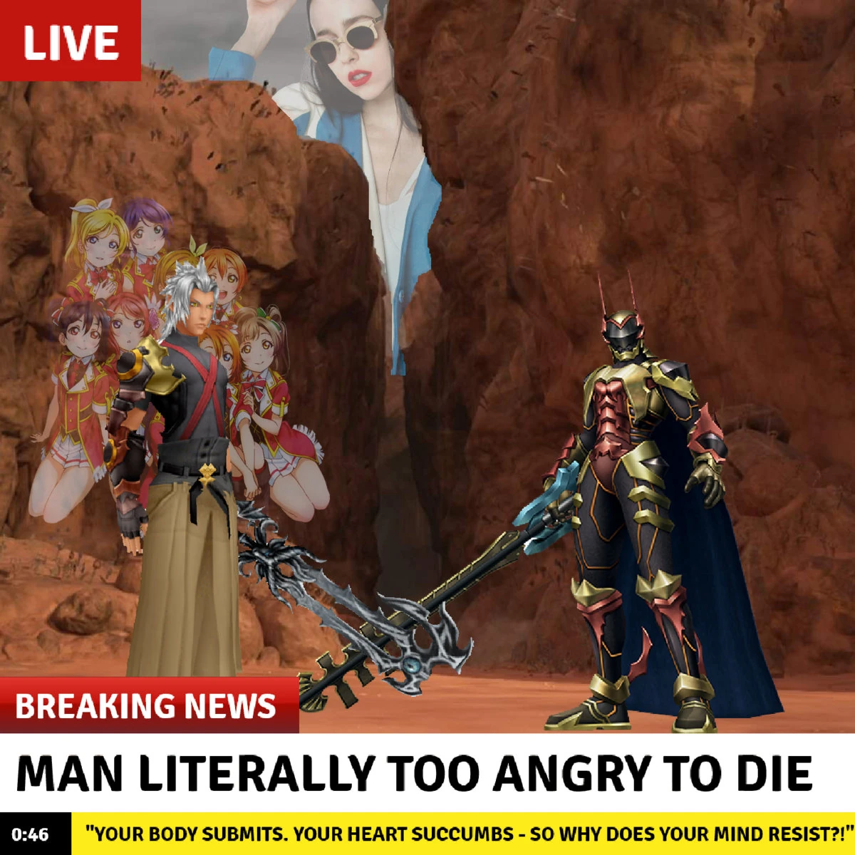 Man Literally Too Angry to Die | Mild Sauce Wiki | Fandom